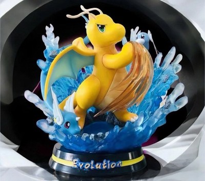 Dragonite Evolution Pokemon Statue - Dratini, Dragonair & Dragonite -26 ...