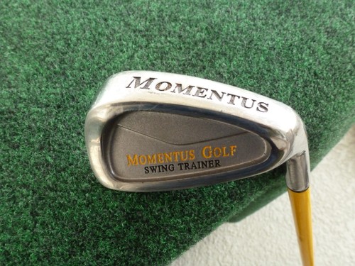 Momentus Golf Swing Trainer Club Men's Weighted Iron 40oz Right Handed ...