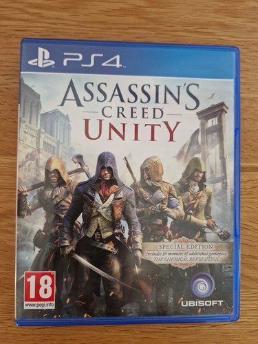 PS4 Assassin's Creed - Unity Special Edition - Excellent condition ...