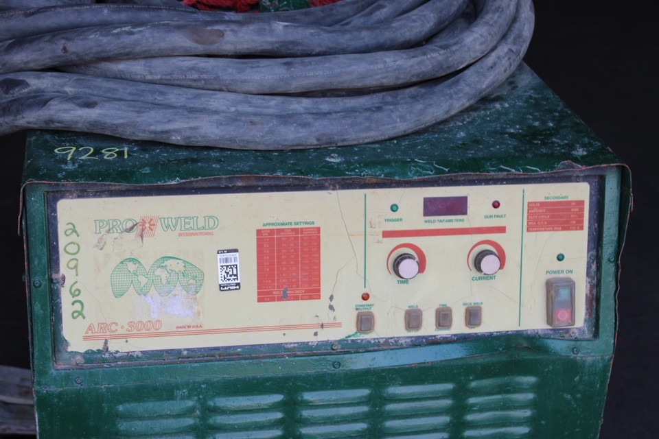 PRO-WELD ARC 1000 PRO-WELD ARC 3000 STUD WELDER | eBay