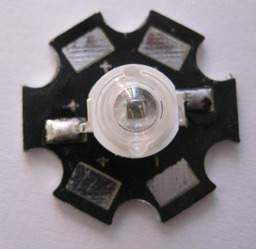 2pcs NEW 3W Infrared IR 850NM High Power LED Bead Emitter with 20mm ...