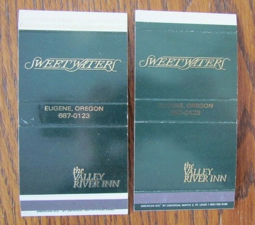 EUGENE, OREGON MATCHBOX COVERS: VALLEY RIVER INN -D | eBay UK