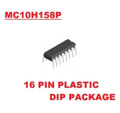 MOTOROLA MC10H158P 10H158 QUAD MULTIPLEXER 2-INPUT ( Qty 5 ) *** NEW ...