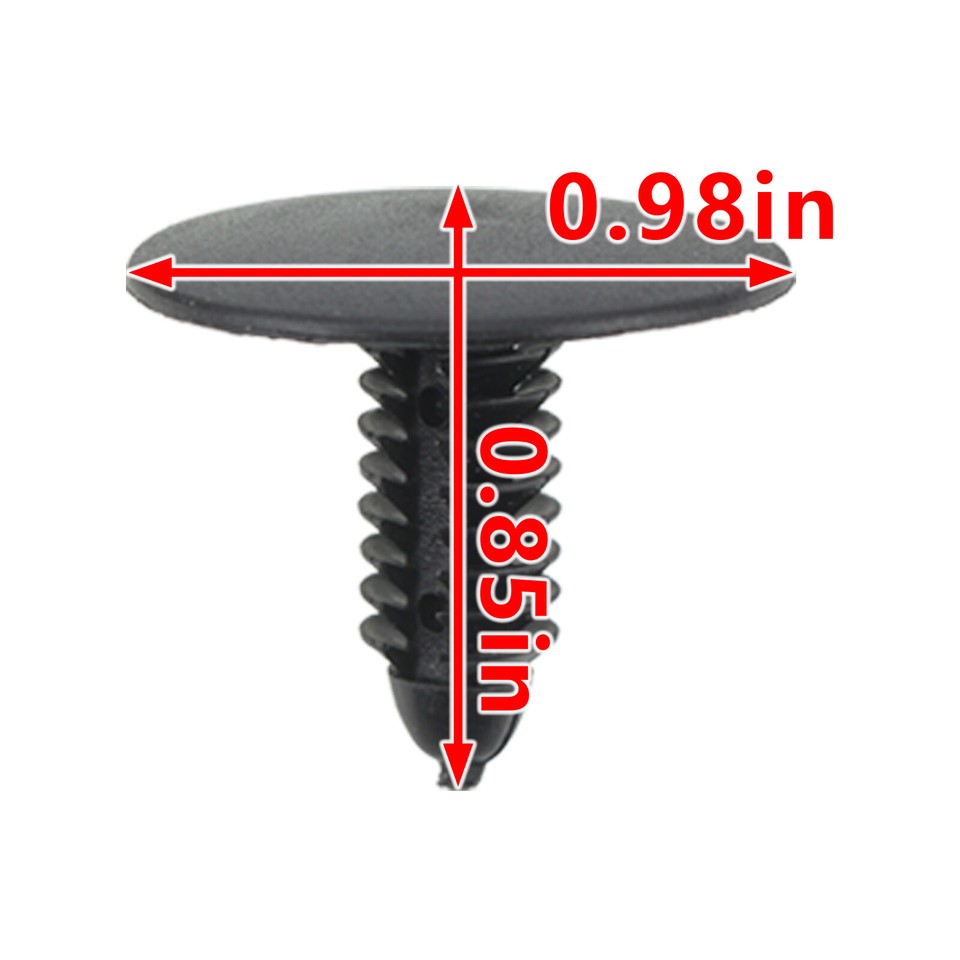 30x Fender Liner Retainer Clips 6506293AA For Jeep Chrysler Dodge Ram ...