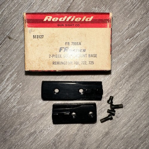 Redfield 513127 Frontier Scope Mount Base Two Piece for Remington 700 ...