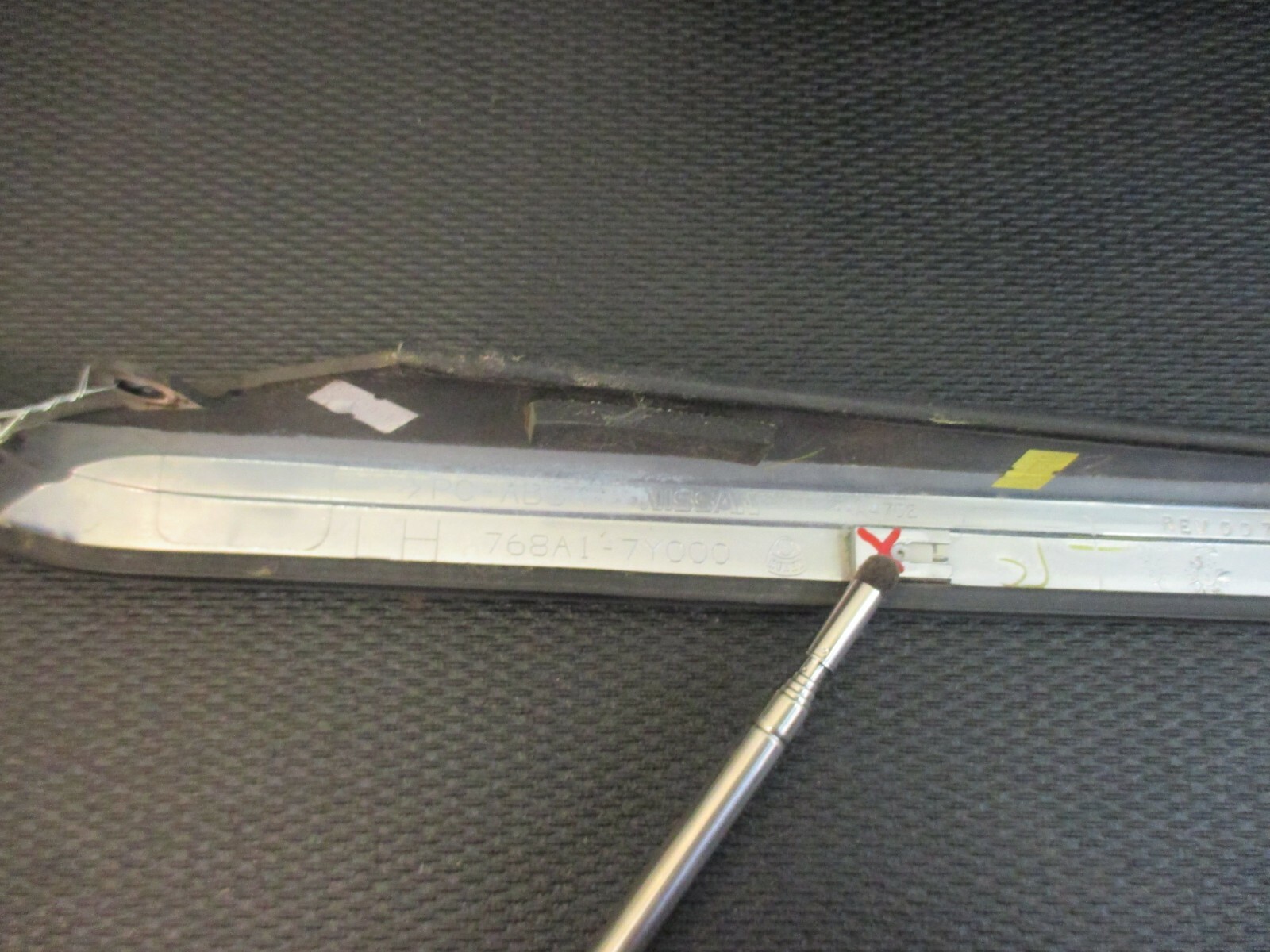 2004 Nissan Maxima 3.5 SE OEM Factory Driver Left Rear Window Trim ...