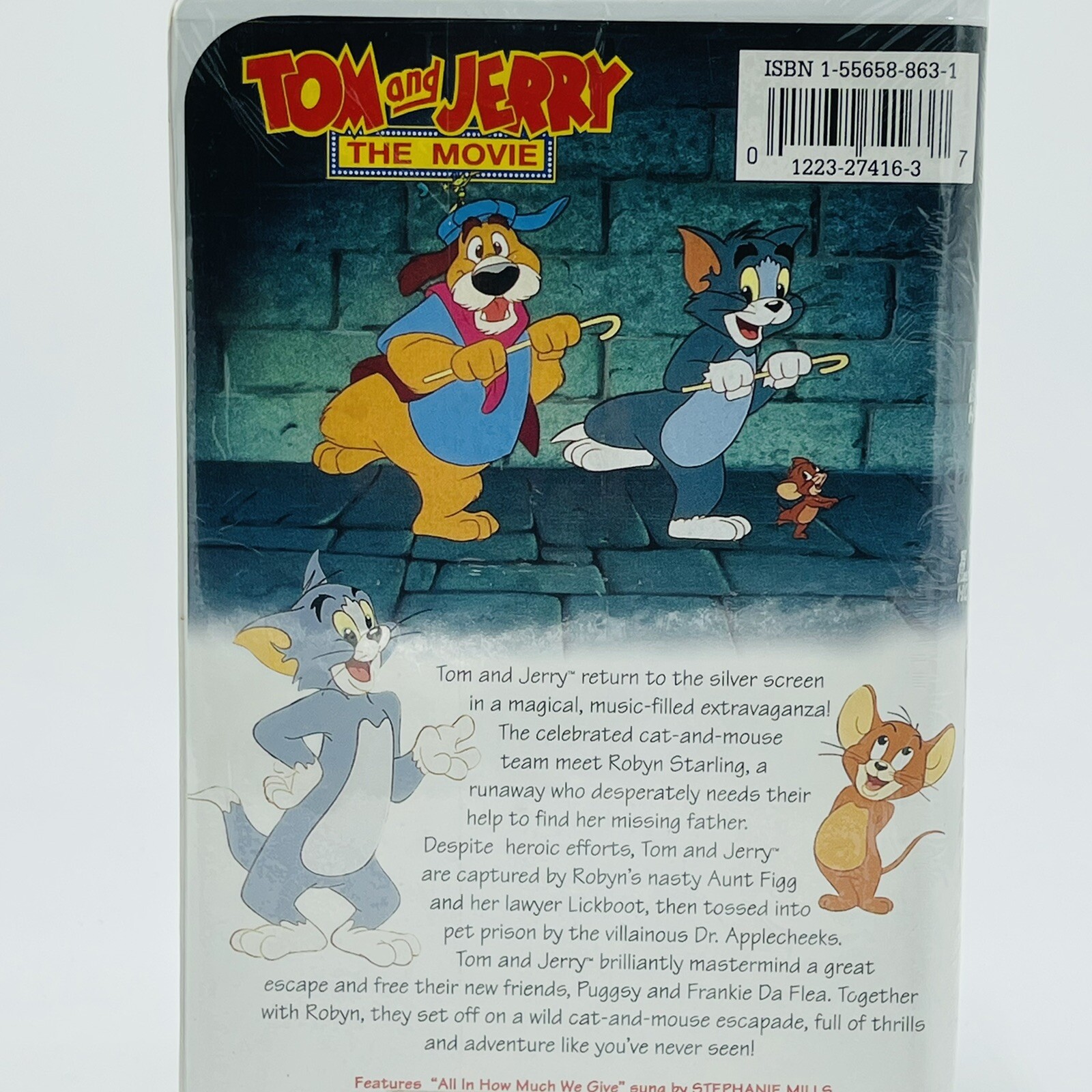 Tom and Jerry - The Movie (VHS, 1999, Clam Shell) New And Seal ...