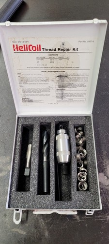 helicoil thread repair kit 3/8-18 NPT | eBay