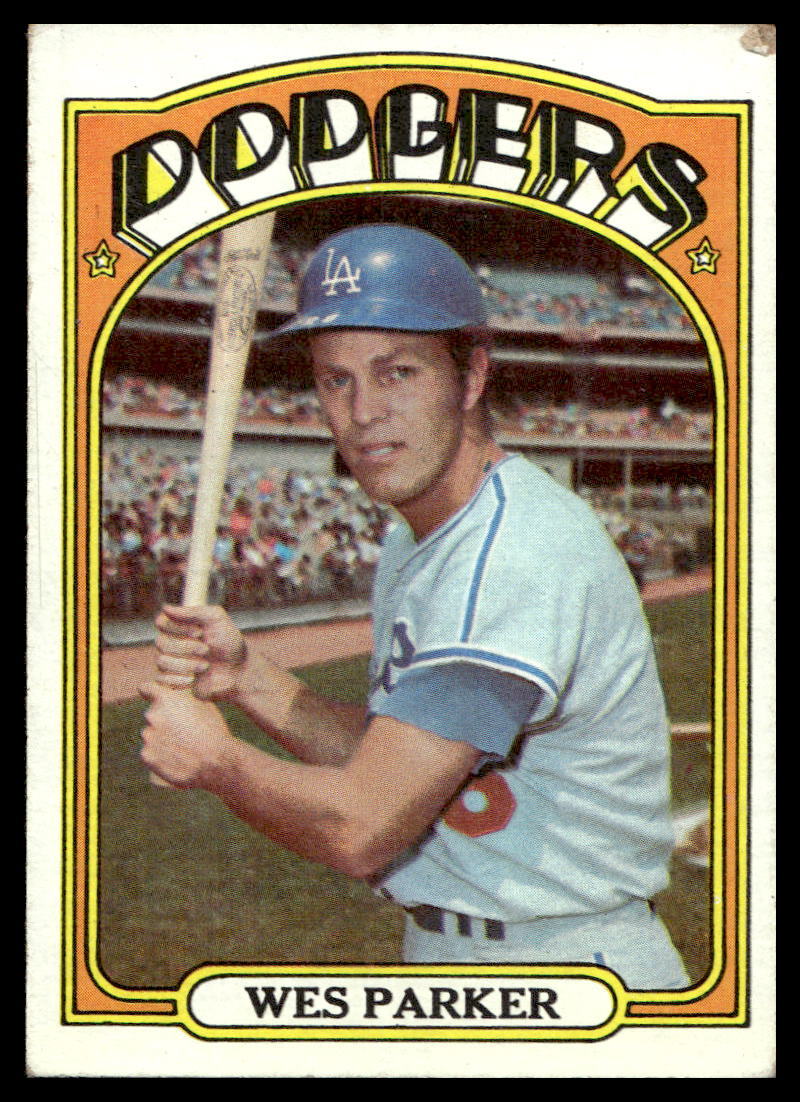 1972 Topps #265 Wes Parker Los Angeles Dodgers Low Grade | eBay