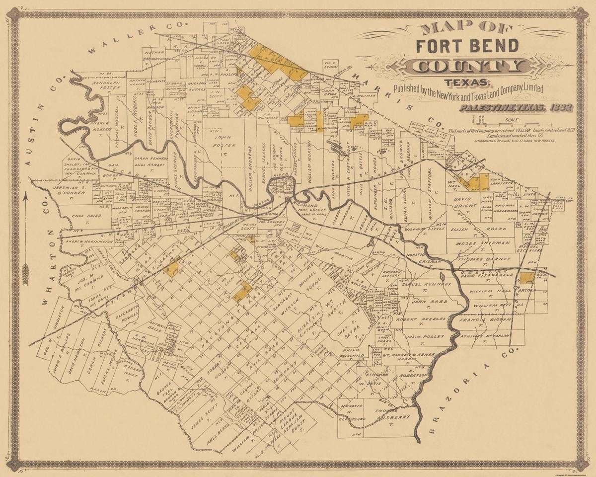 Google Map Fort Bend County Maps Of Fort Bend County Texas