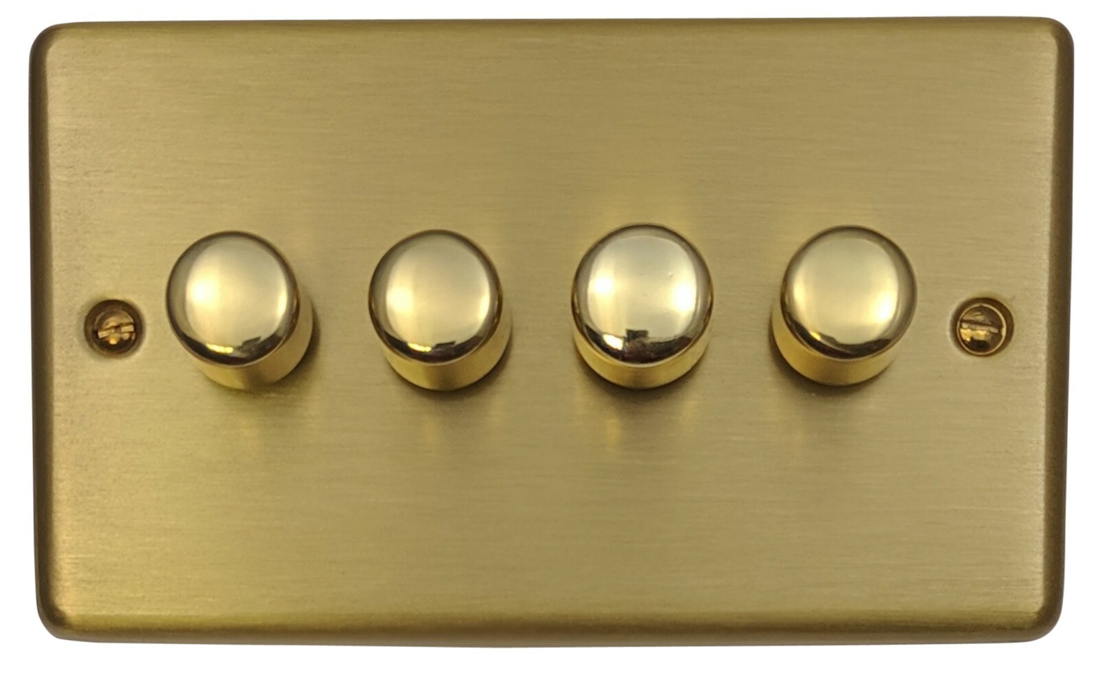 Brushed Satin Brass CSB3 Light Switches, Plug Sockets, Dimmers, Cooker ...