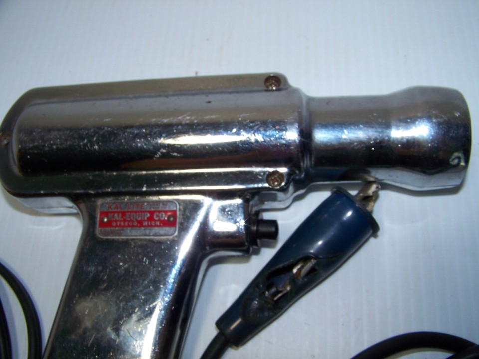 Vintage 6/12 Volt Chrome Kal-Lite Timing Light Kal Equipment Co. | eBay