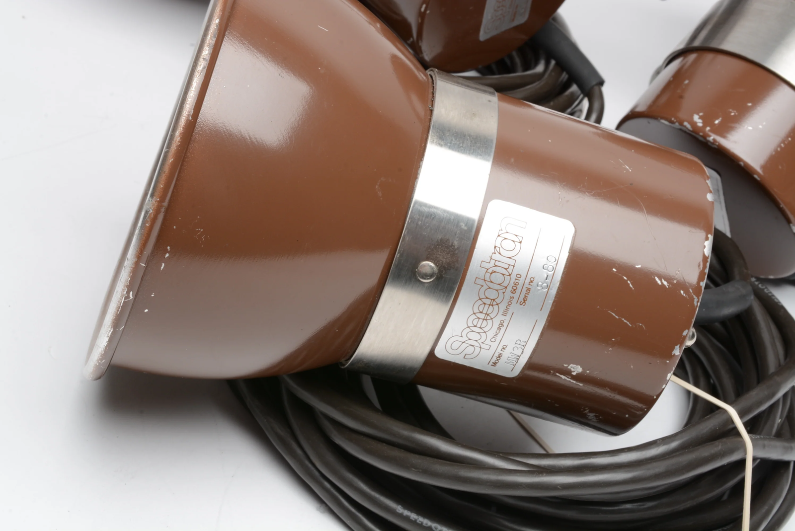 Speedotron D300 Brown Line lighting kit, 3 heads, power cord, Sync ext ...