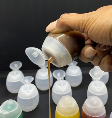 50 x Squeeze Sauce Bottle Dispenser Mayo Ketchup Mustard BBQ Condiment ...