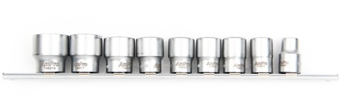 Ampro 3/8" Bolt Fit Socket Set 9 Piece T52710 | eBay