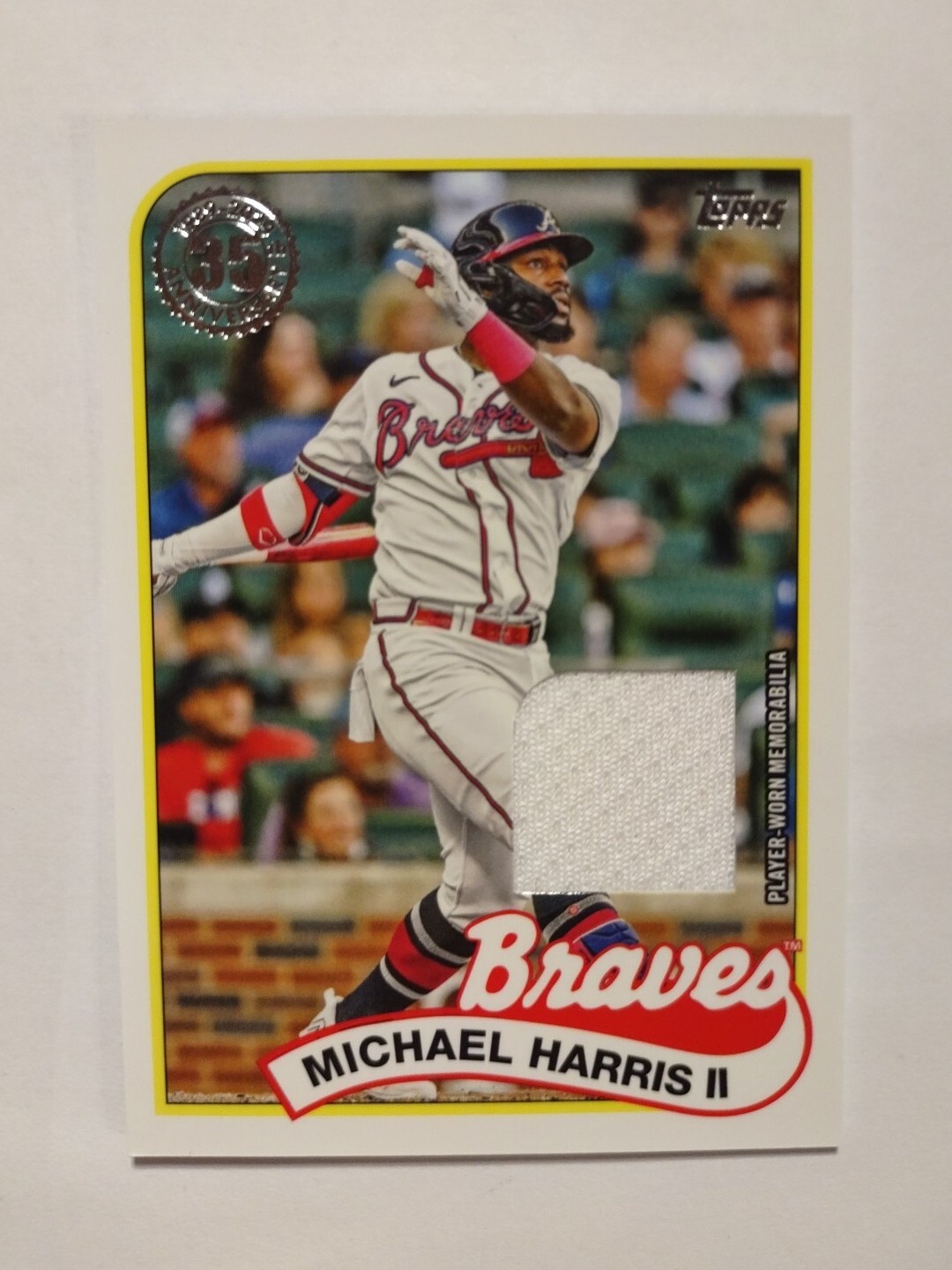 2024 Topps Series 1 Michael Harris II 1989 Baseball Relic | Braves ...