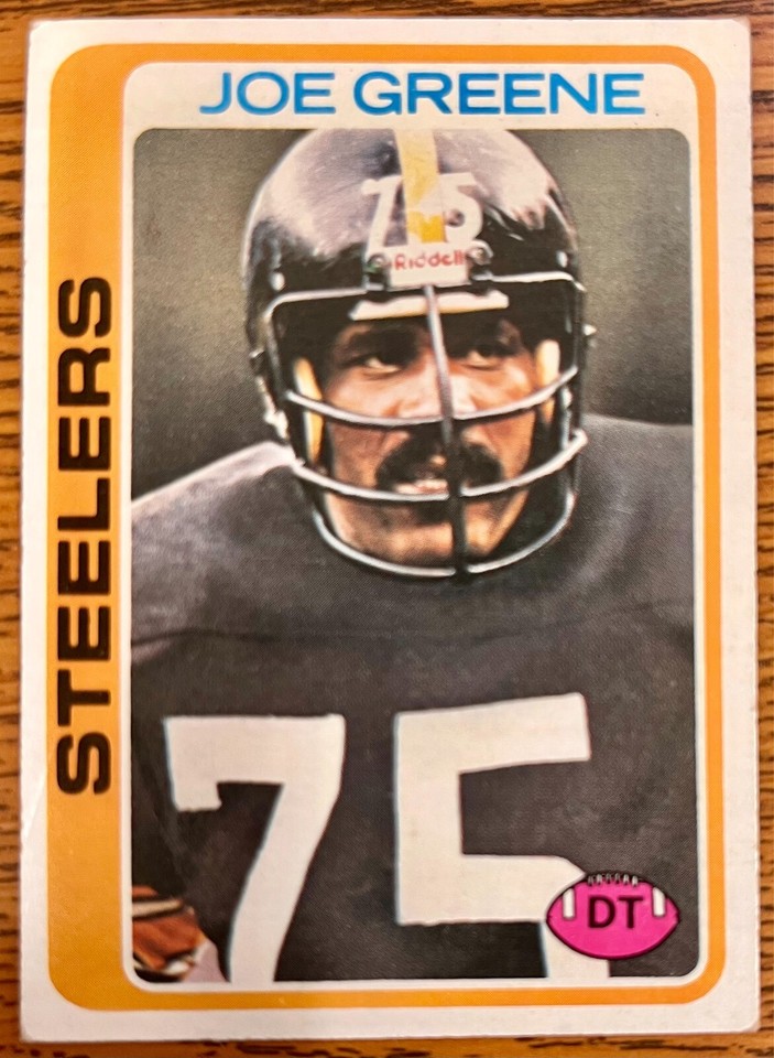 Joe Greene - Football Cards 🏈 - Choose Card - Steelers ⚫️🟡 - 2 CARD ...