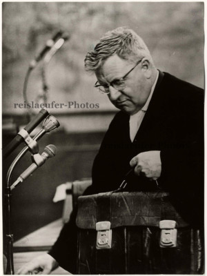 Eichmann-Nazi Trial, Dr. Servatius Eichmann's lawyer, Original Photo ...