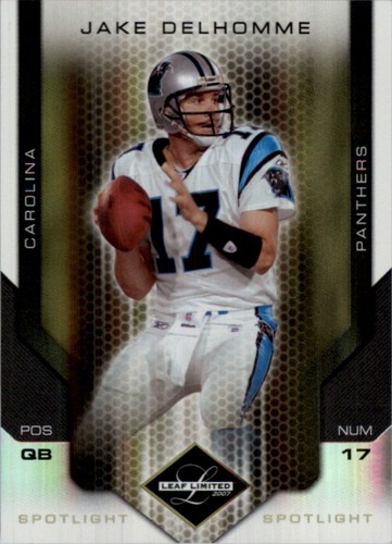 2007 Leaf Limited - Spotlight Gold #14 Jake Delhomme /10 for sale ...