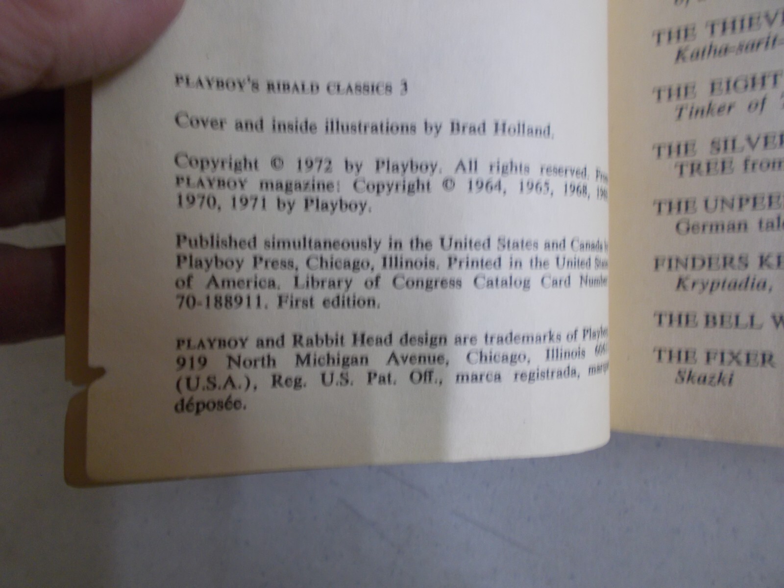 % Playboy Ribald Classic 3 Novel Historical Smut Erotic Fiction USA ...