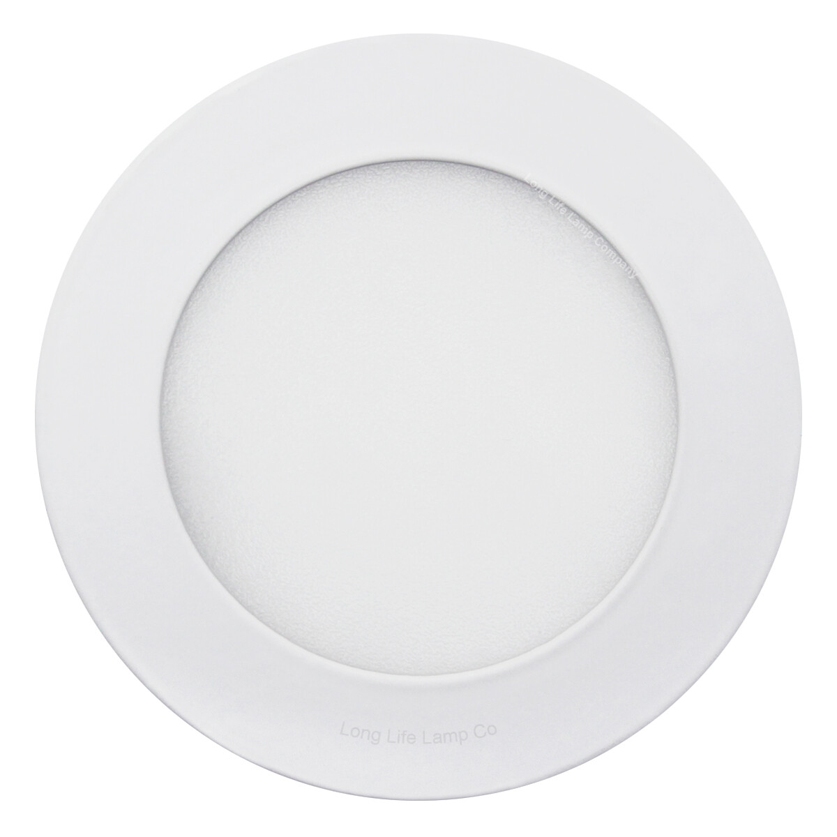 6W LED Round Recessed Ceiling Flat Panel Down Light Ultra slim Cool ...