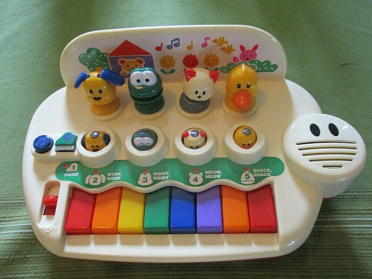 Animal Sounds Keyboards Aldi Animal Keyboard W/Piano, Cat, Dog, Duck,