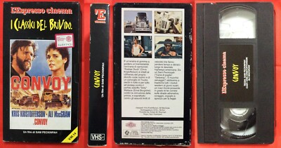 VHS FILM. CONVOY - KRIS KRISTOFFERSON MacGRAW DI SAM PECKINPAH L ...