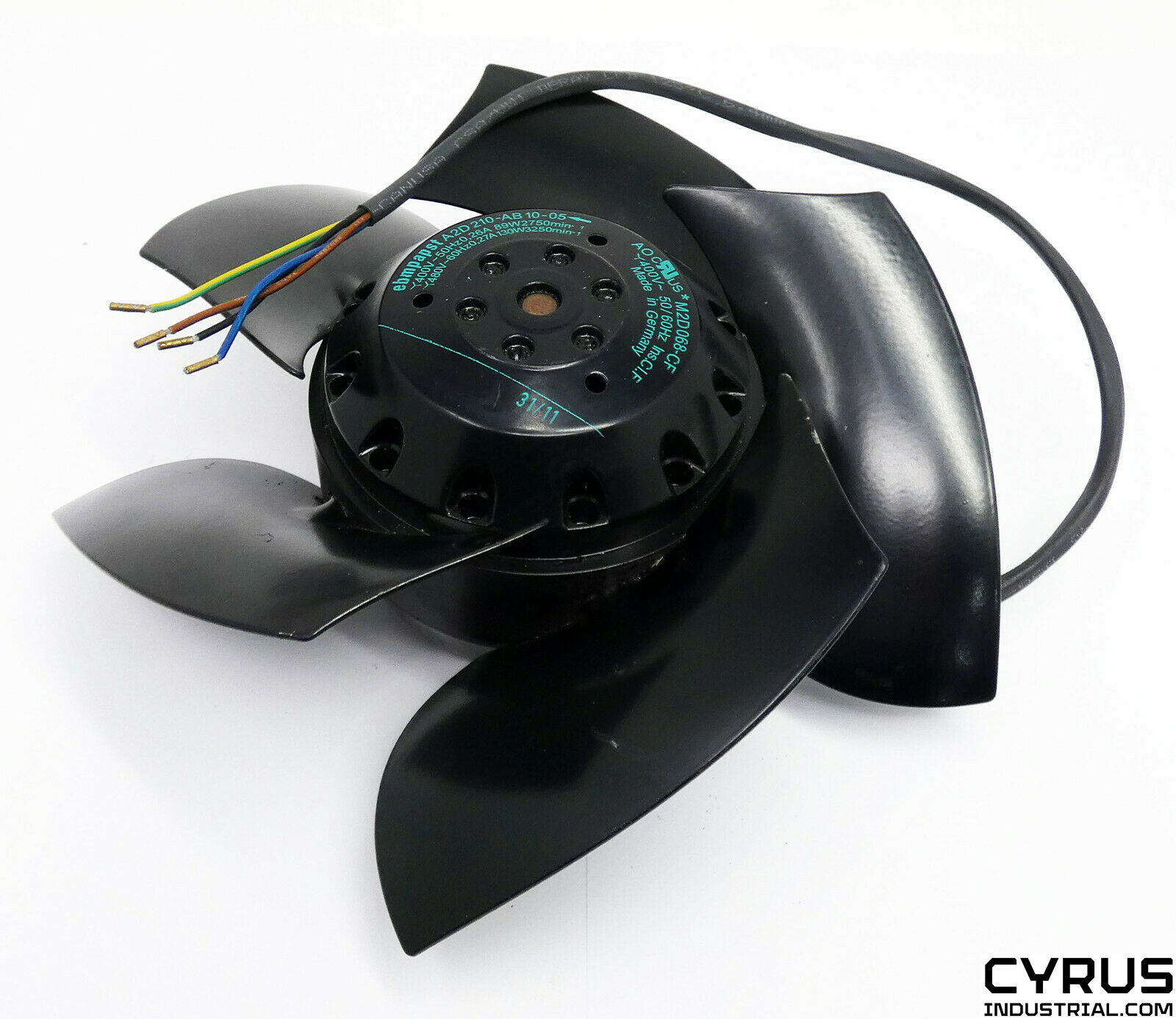 A2D210-AB10-05 | M2D068-CF Cooling Axial Fan for Siemens 1PH7 Series sp ...