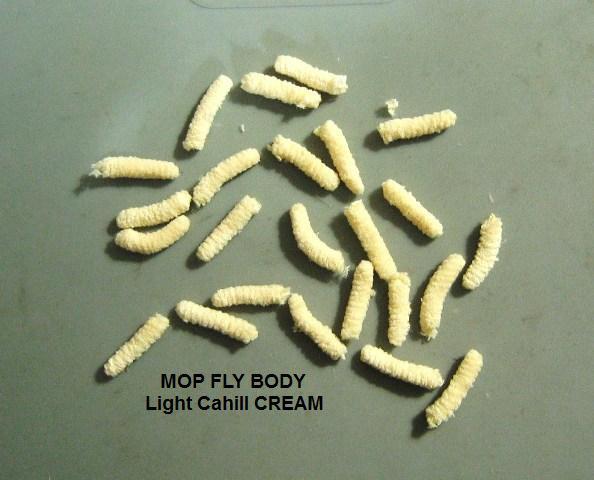 25 MOP FLY Bodies..The MOP FLY..many colors to choose from..COMBINE ...