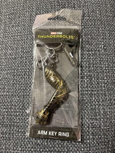 MARVEL Studios THUNDERBOLTS Bucky Arm Keychain Winter Soldier Key Ring ...