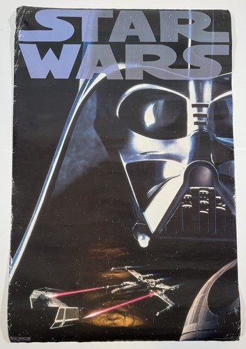 Vintage Poster Darth Vader Star Wars: Episode V Empire Strikes Back 90s ...