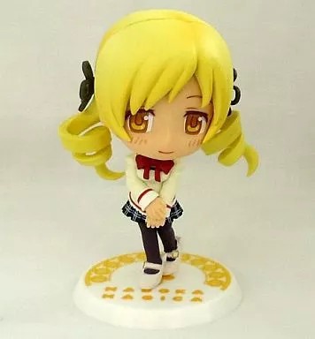 Gacha Mini Figure Tomoe Mami Kyun Chara Ichibankuji Premium Puella Magi ...