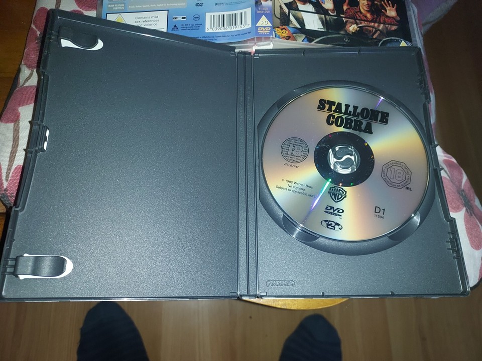 Cobra [DVD] [1986] Sylvester Stallone uk dvd region 2 | eBay
