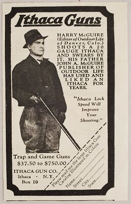 1930 Print Ad Ithaca Trap & Game Guns 20 Gauge Shotgun Ithaca,New York ...