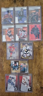 1999, 2000, 2001 Upperdeck NHL Numbered And Die Cut Cards Lot Of 11 ...