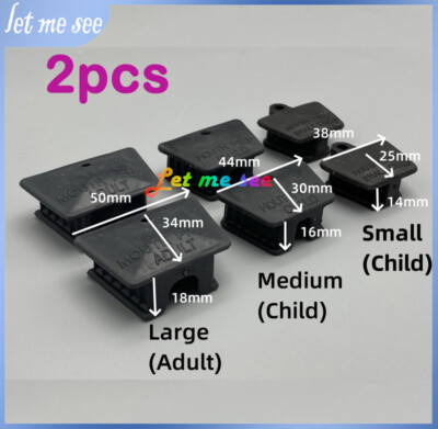 Hard Silicone Mouth Props Bite Blocks Dental Cheek Retractor Occlusal ...