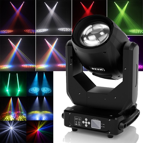 280W 10R Zoom LED Prisma Strahl Moving Head 17 Gobo DMX Spot DJ ...