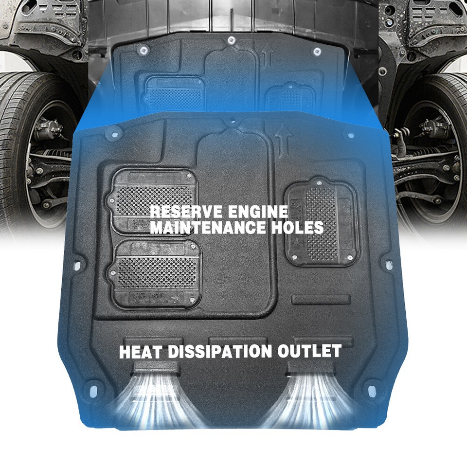 Front Engine Under Cover Car Splash Shield Fit For Chevrolet Equinox ...