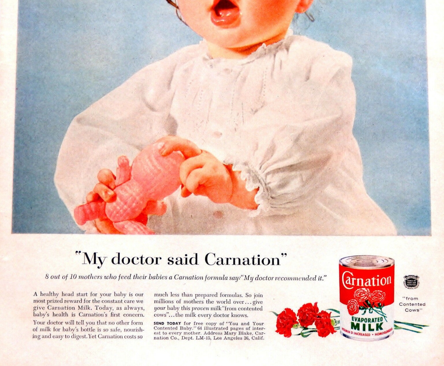 Carnation Evaporated Milk Vintage