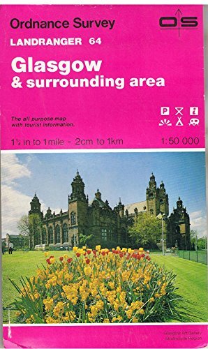 Landranger Map 64 Glasgow and Surro..., Ordnance Survey | eBay.de