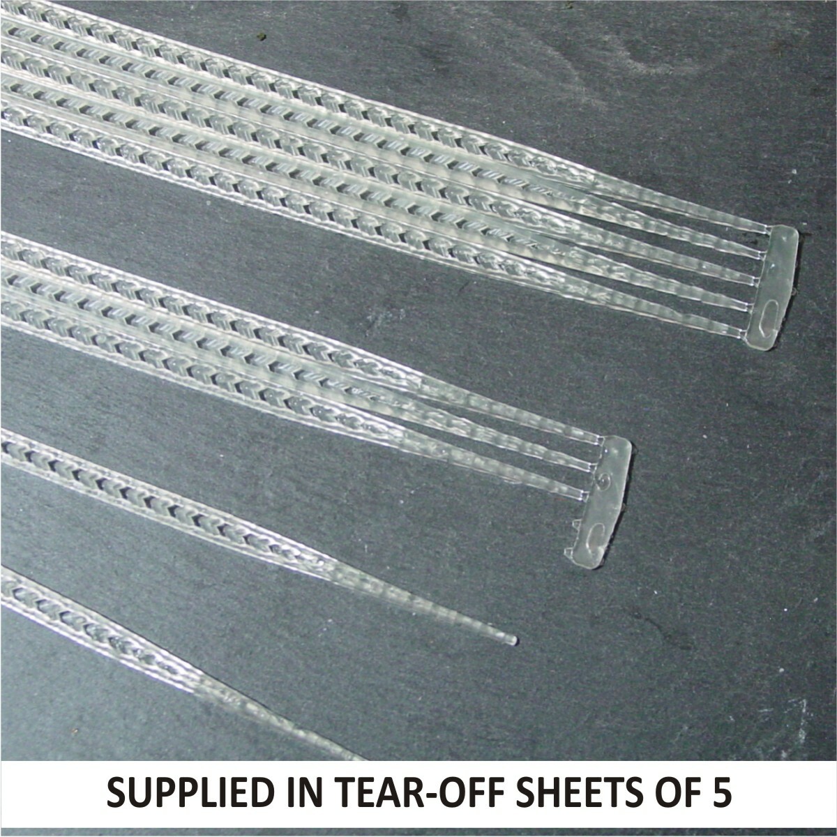 Rapstrap i-Tie WATER SOLUBLE biodegradable PVA (PVOH) cable ties 27cm ...