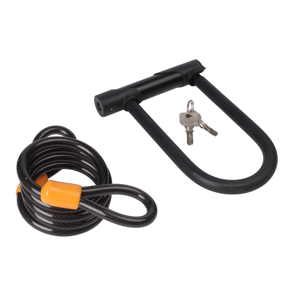 Heavy Duty Bicycle U Lock with PVC Cover for Maximum Anti Theft ...