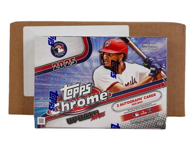 2025 TOPPS CHROME UPDATE SERIES BASEBALL BREAKER DELIGHT 6-BOX CASE | eBay