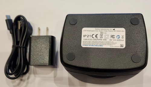 (Brand New) Starkey CUSTOM Charger- 1NA plug- 43085-1001- USA fast ...