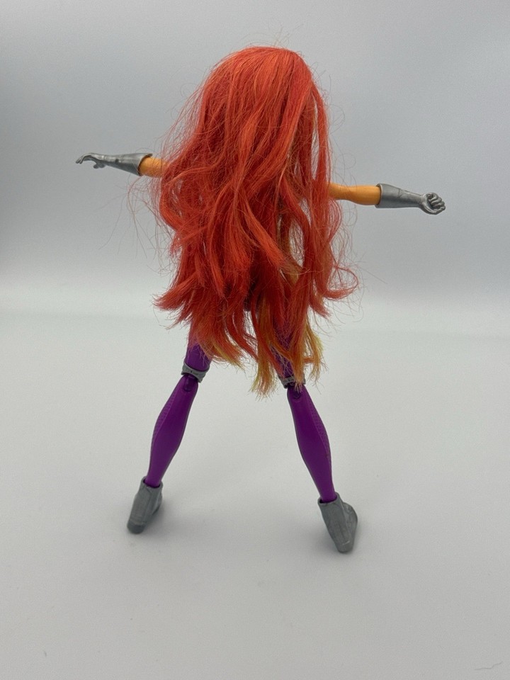 DC Super Hero Girls Starfire 12” Action Doll Mattel 2015 Purple Suit ...