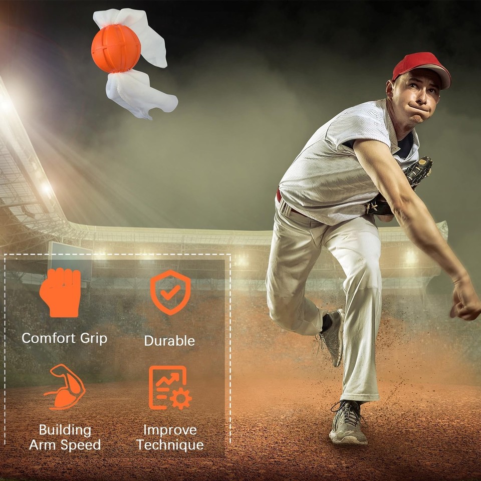 Baseball Softball Pitching Towel Trainer Softball Throwing Trainer ...