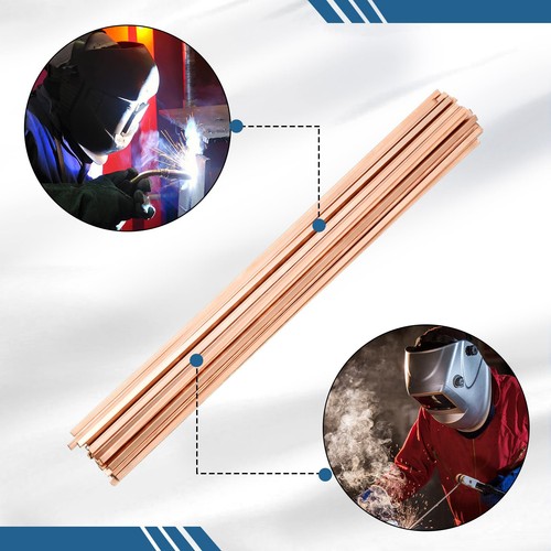 40 Sticks Brazing Rods AWS BCup-4 7.5% Silver Solder Phos Copper ...