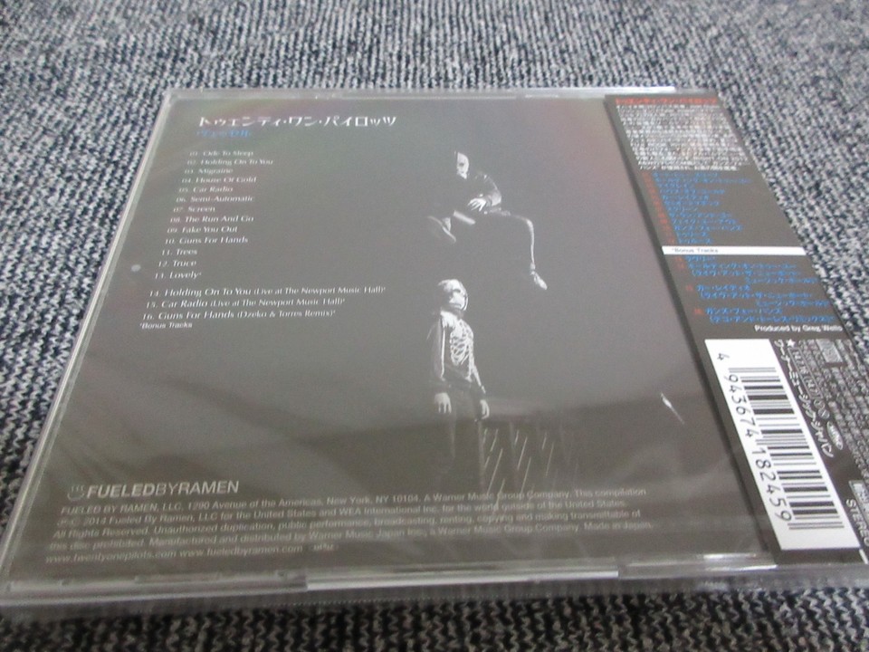 TWENTY ONE PILOTS / vessel JAPAN TOUR EDIT / JAPAN LTD CD OBI bonus ...