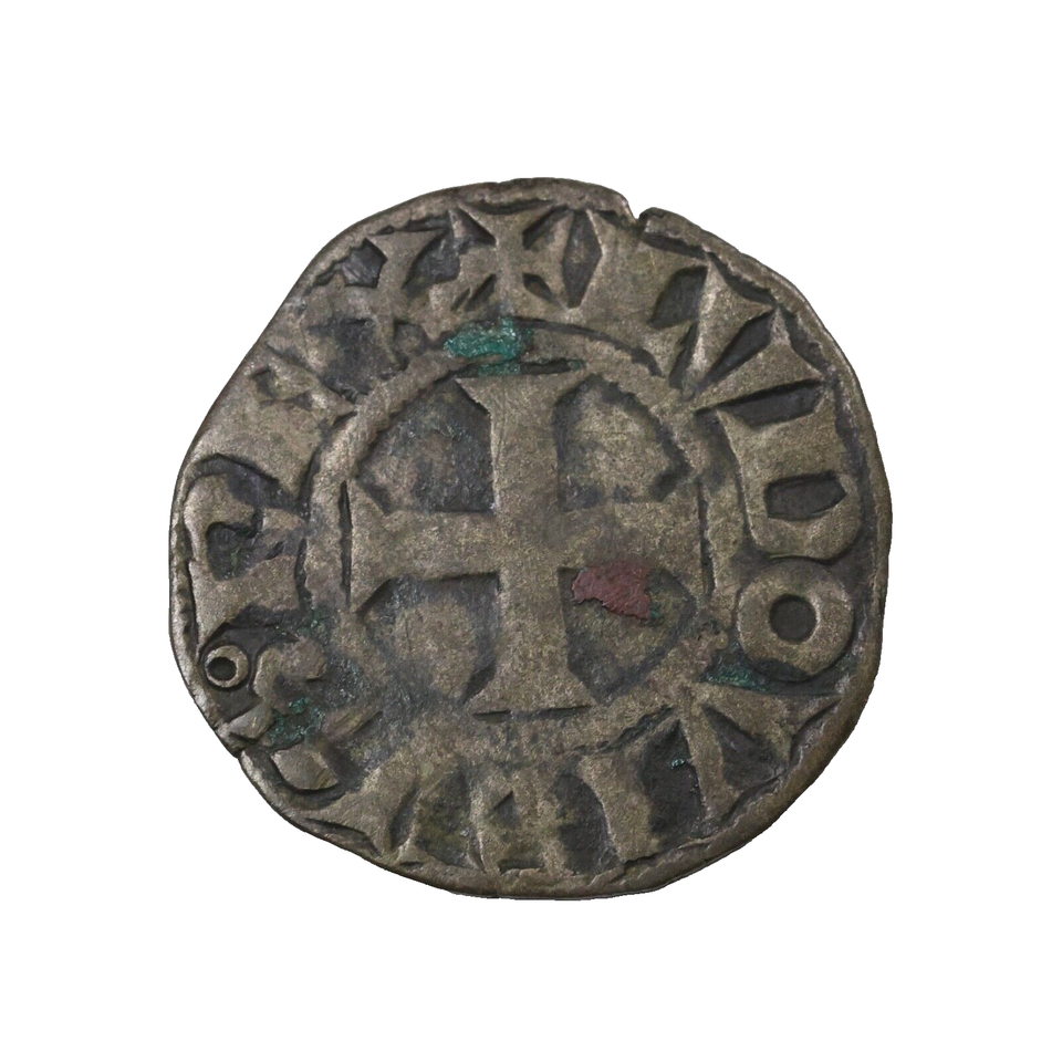 France 1223-1245 AD King Louis VIII Lion - Louis IX St. Louis BI Denier ...