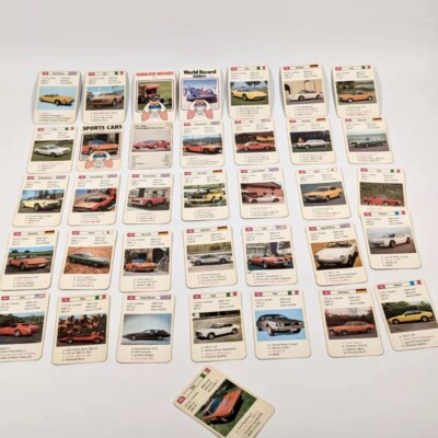 TOP TRUMPS - RACING CARS - 1970’s - SERIES 1 - x31 Cards | eBay UK